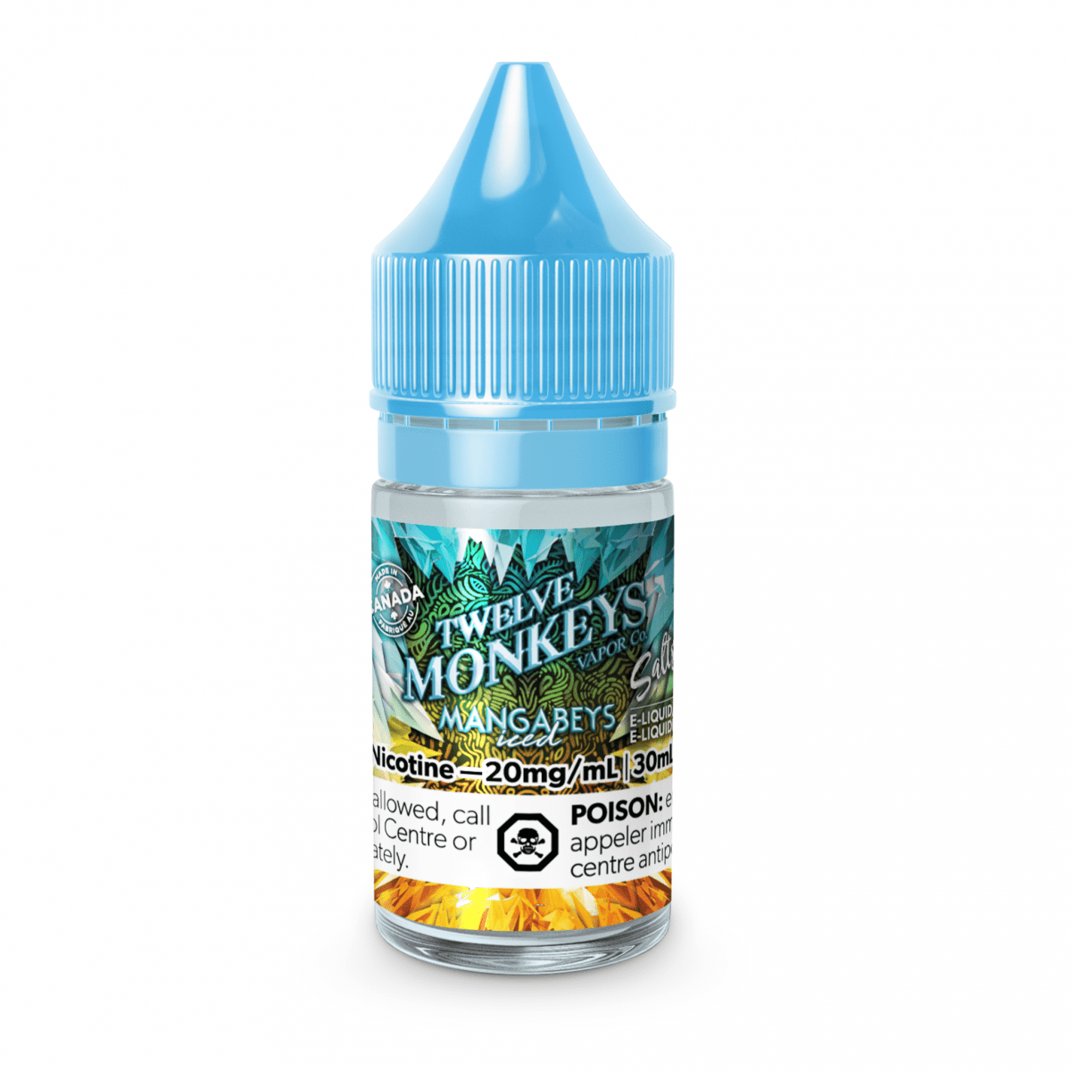 Mangabeys Ice Age Salt – Twelve Monkeys - C$24.99 - Haze Smoke Shop