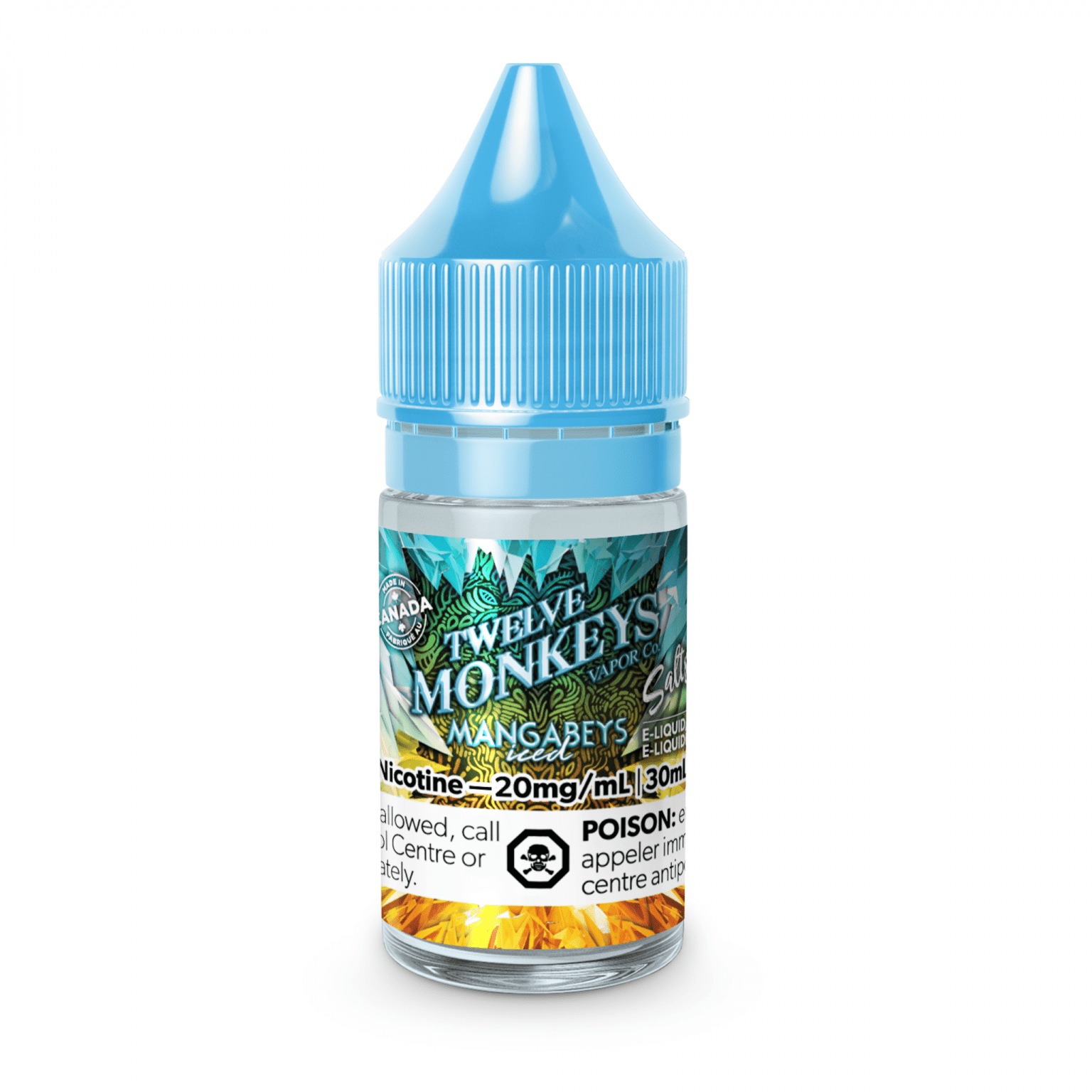 Mangabeys Ice Age Salt – Twelve Monkeys - C$24.99 - Haze Smoke Shop