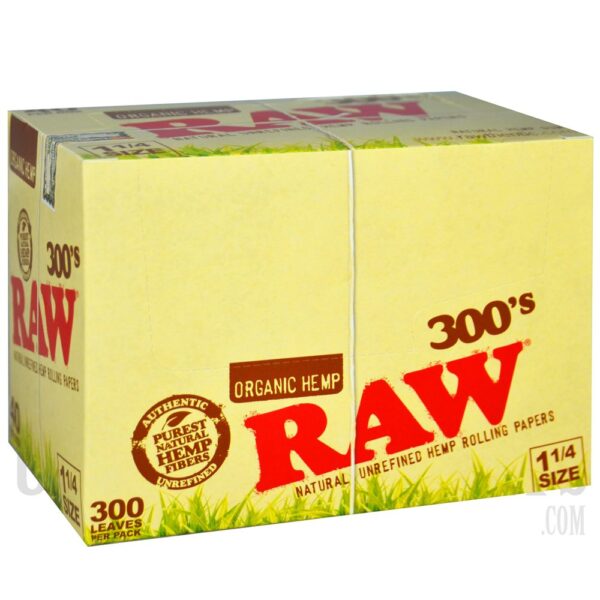 RAW Organic Hemp 1¼ 300’s - C$4.99 - Haze Smoke Shop